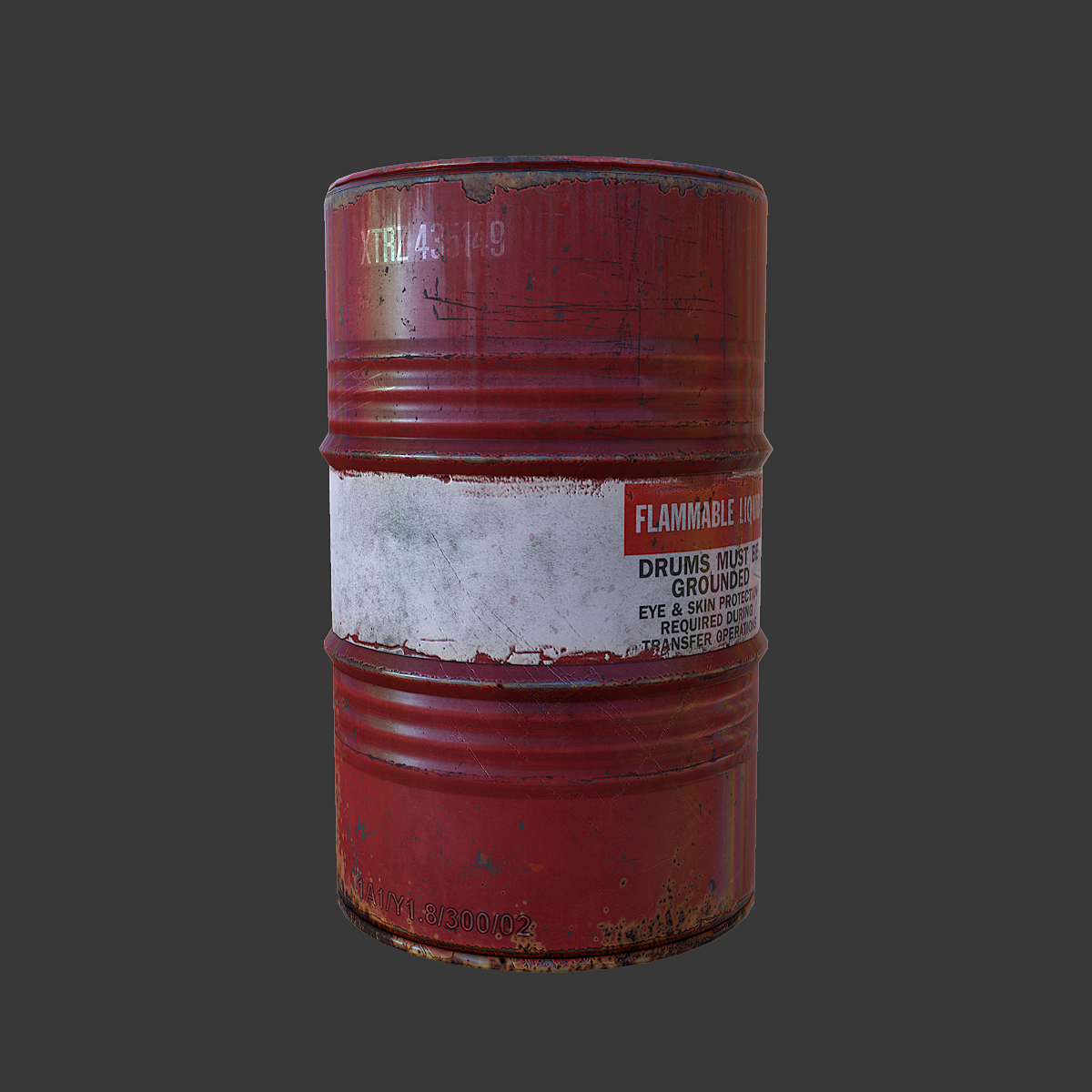 flammable barrel lwo