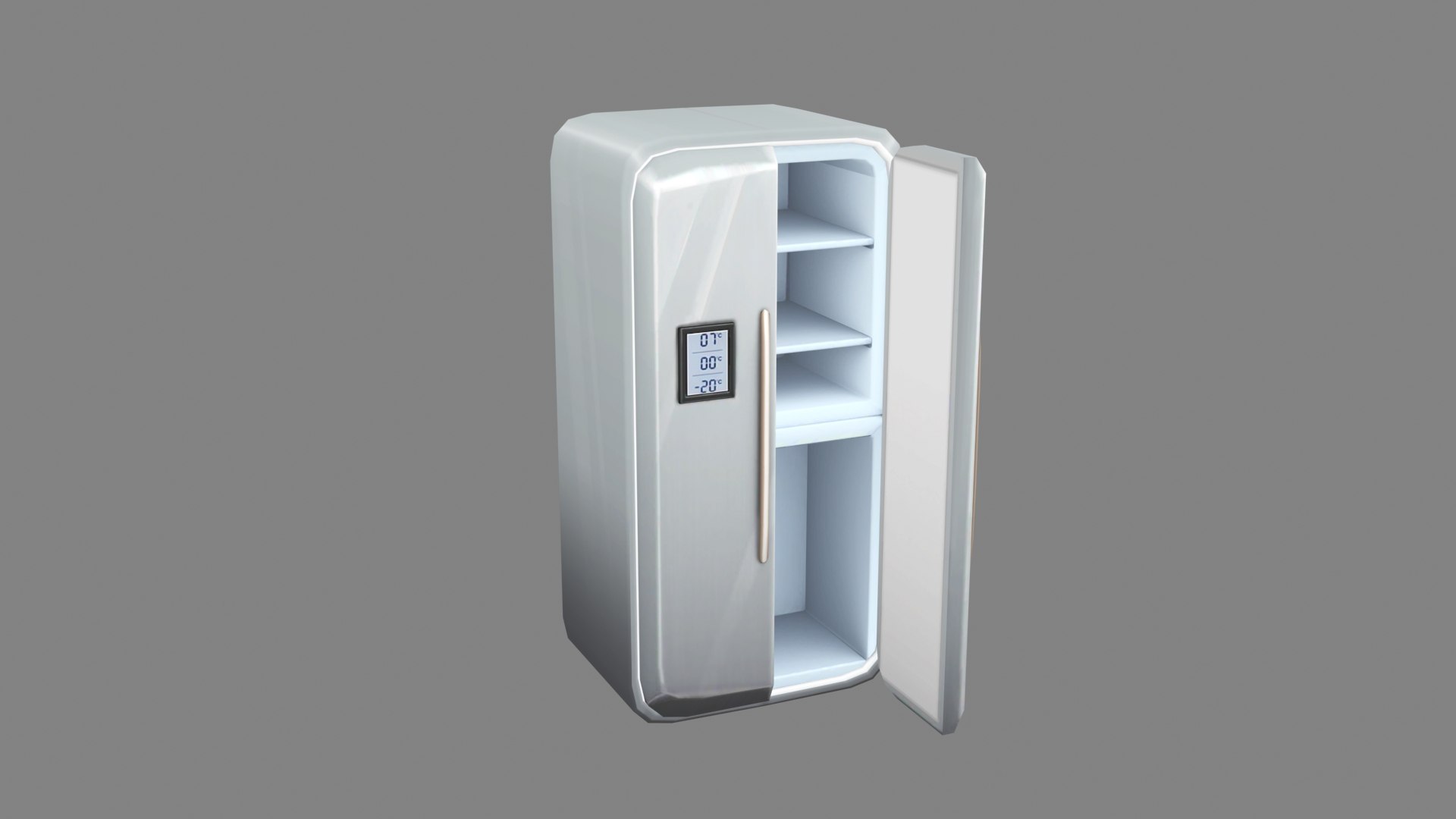 Cartoon refrigerator model - TurboSquid 2110912