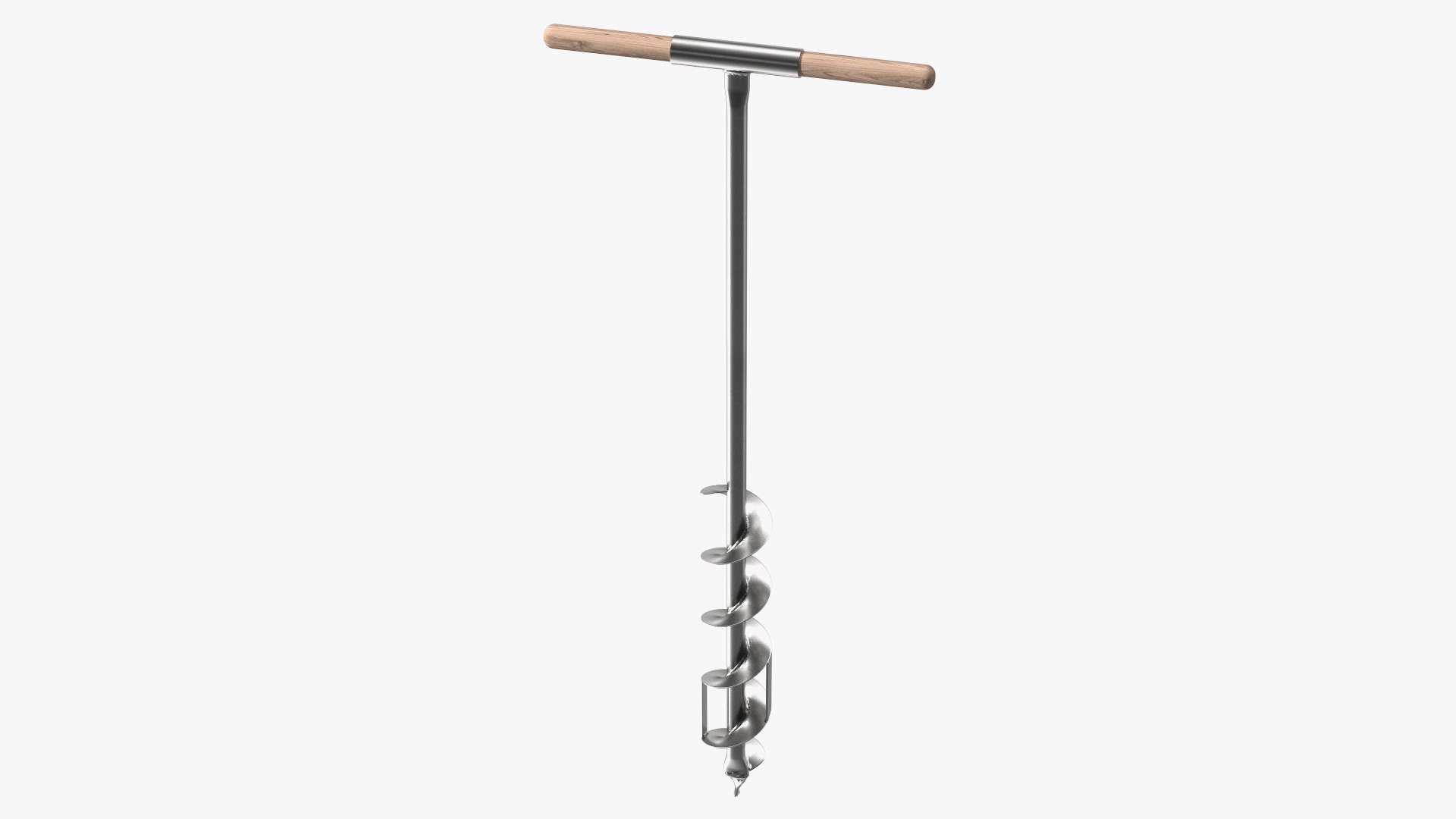 Steel Hand Drill 3D - TurboSquid 1919712