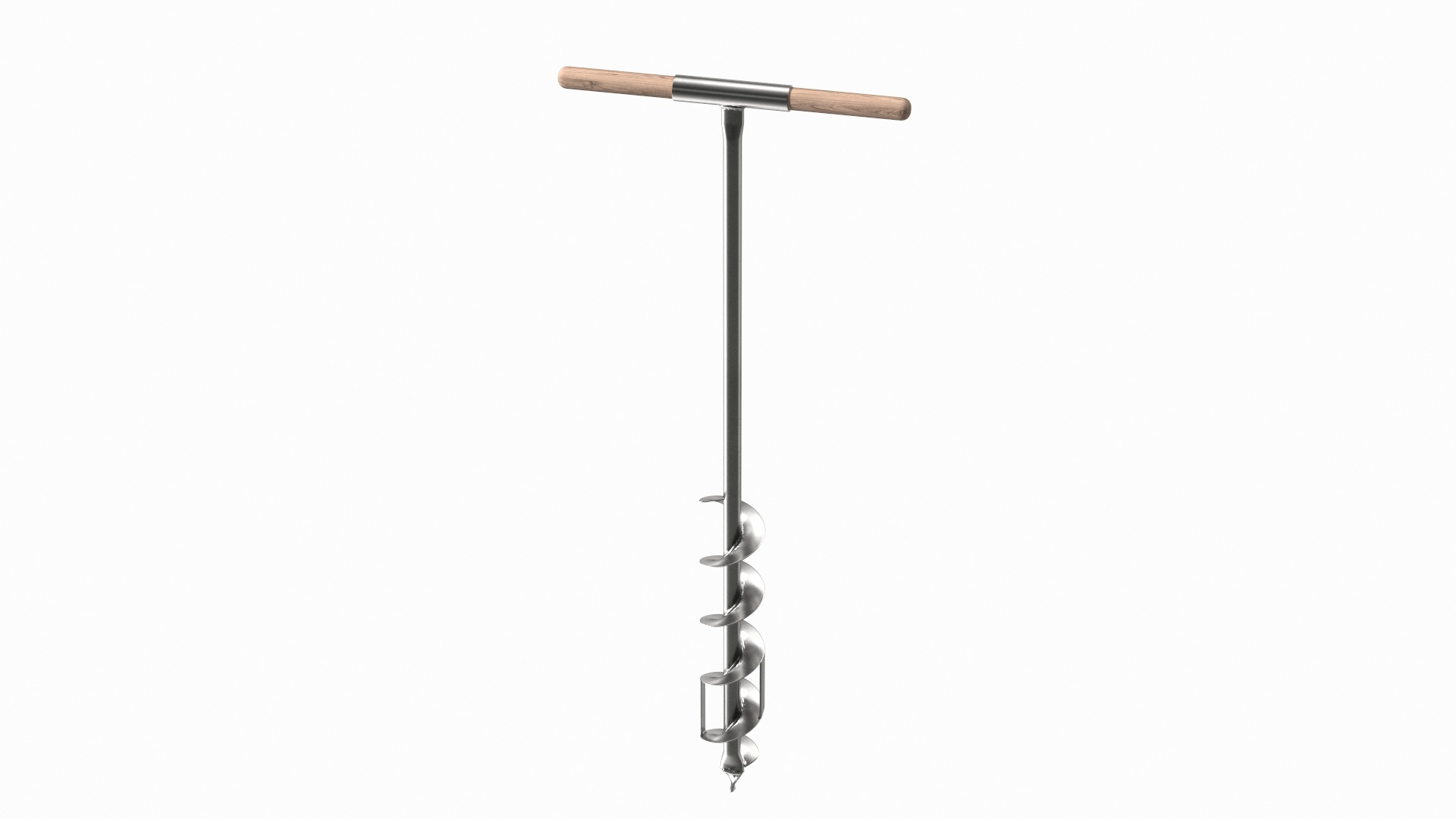 Steel Hand Drill 3D - TurboSquid 1919712