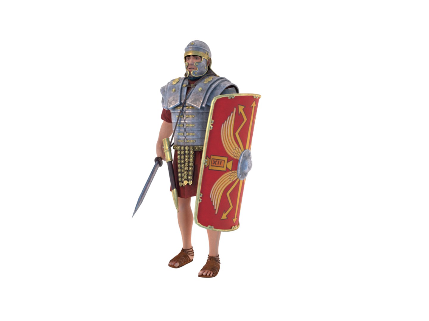 Legionary Roman Legion Model - TurboSquid 1420546