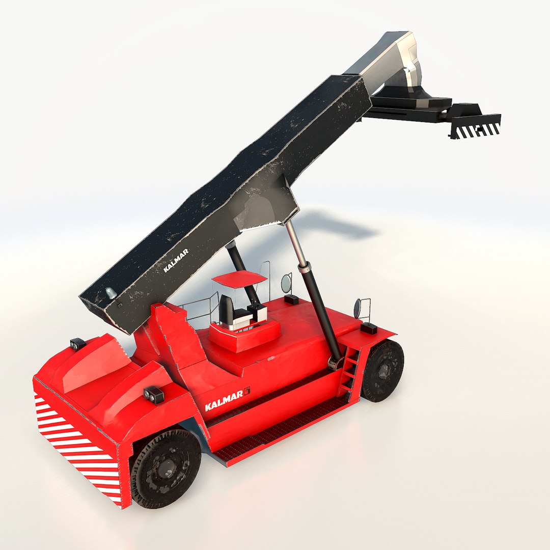 3D Reach Stacker Model | 1142401 | TurboSquid