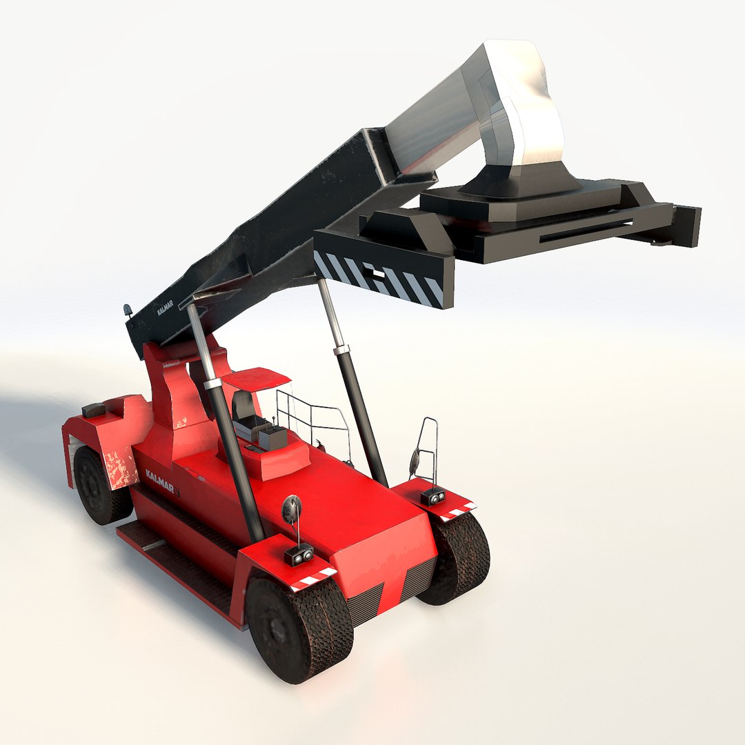 3D Reach Stacker Model | 1142401 | TurboSquid