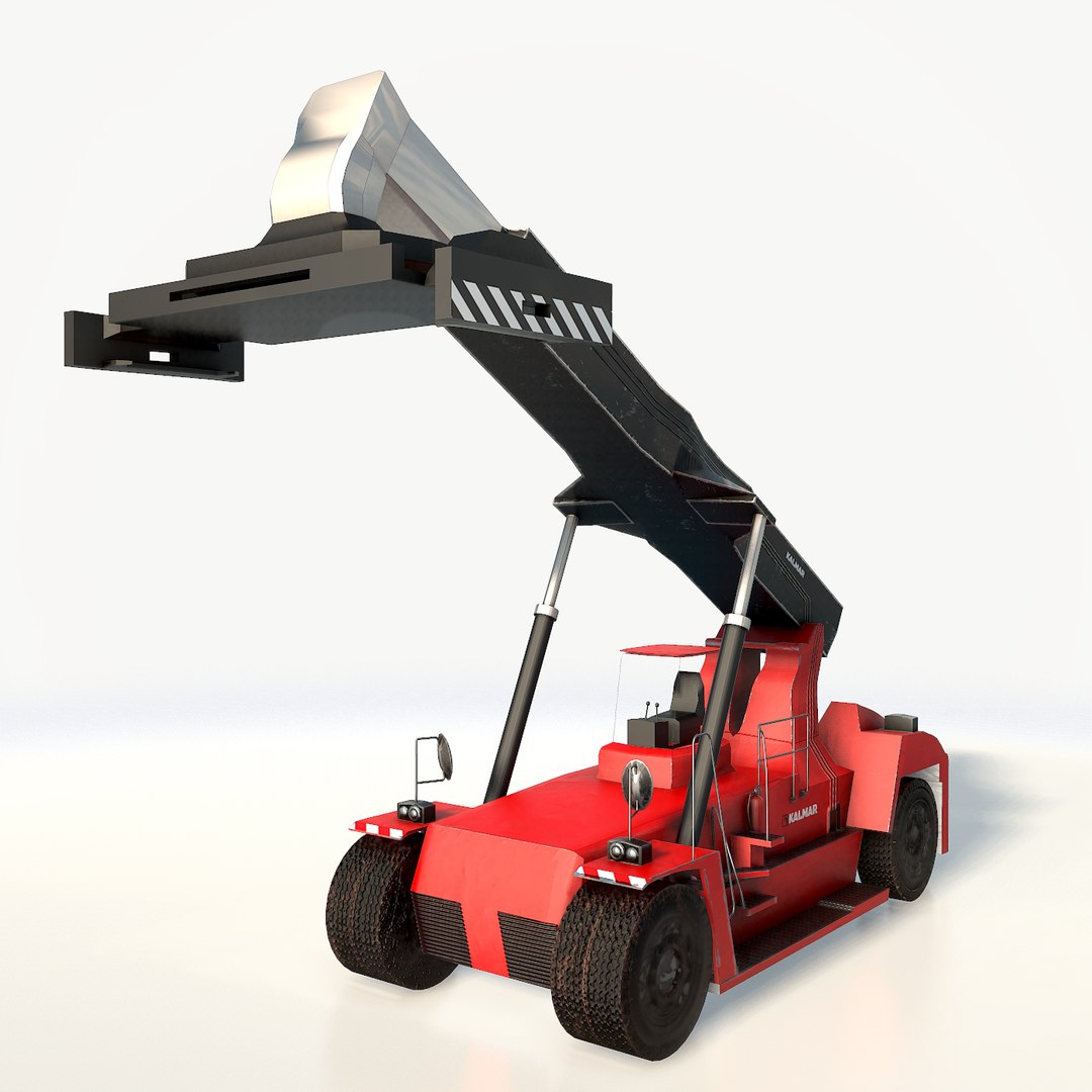 3D Reach Stacker Model | 1142401 | TurboSquid