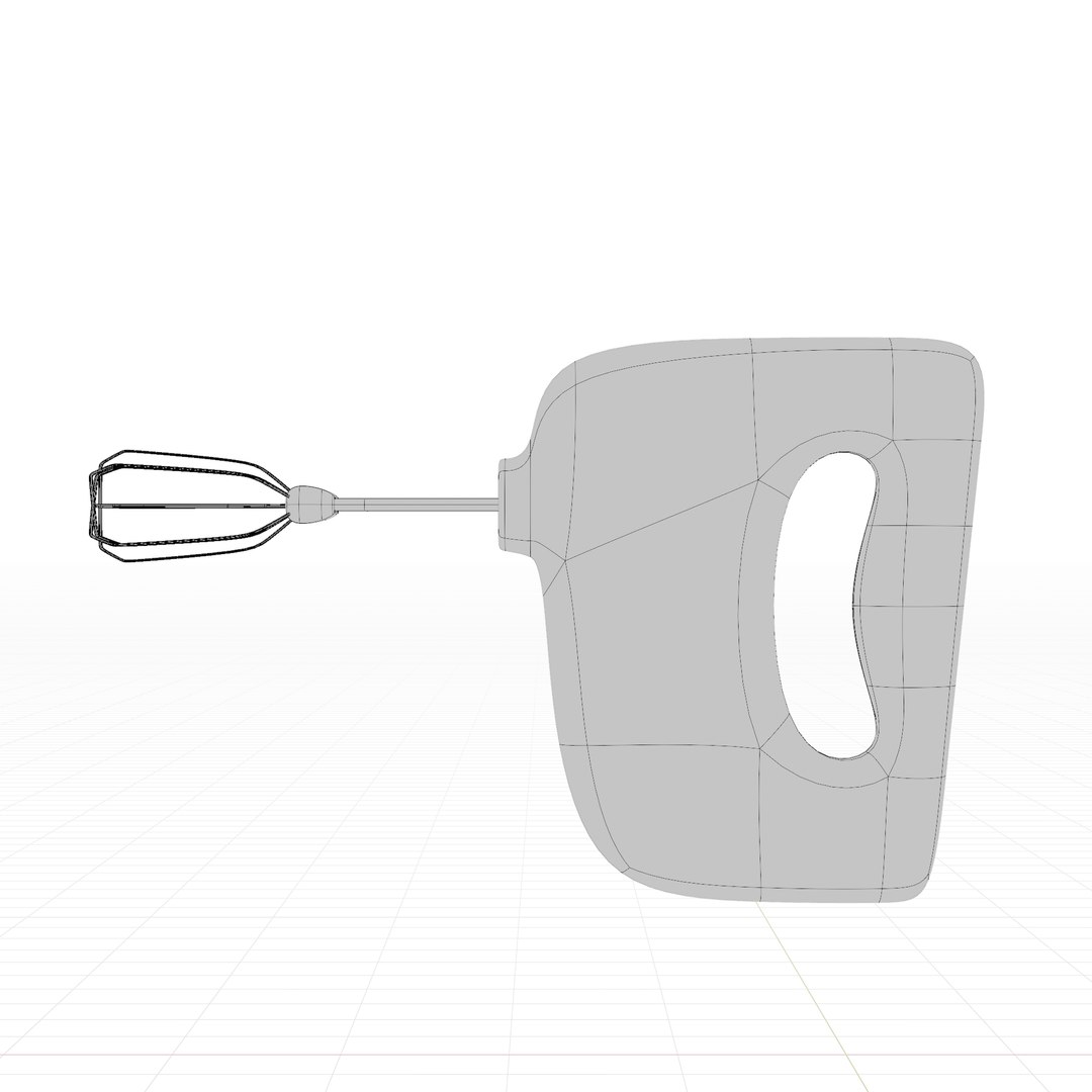 3D Hand Mixer Kitchen Appliance Model - TurboSquid 2228731
