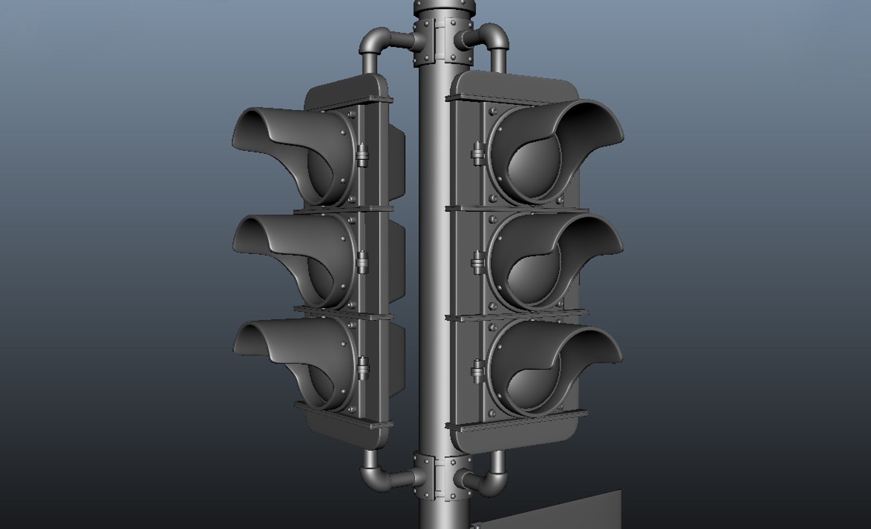 Traffic Signal Model - TurboSquid 1243699