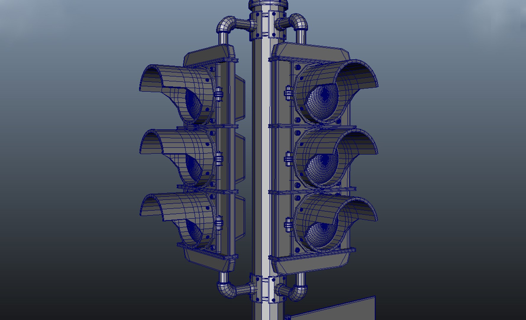 Traffic Signal Model - TurboSquid 1243699