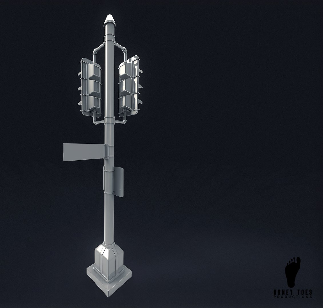 Traffic Signal Model - TurboSquid 1243699