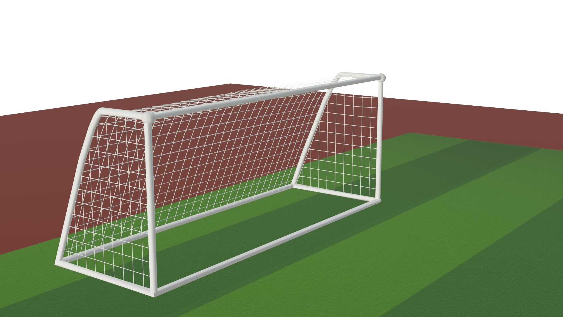 Football Goal 3D Model - TurboSquid 1880365
