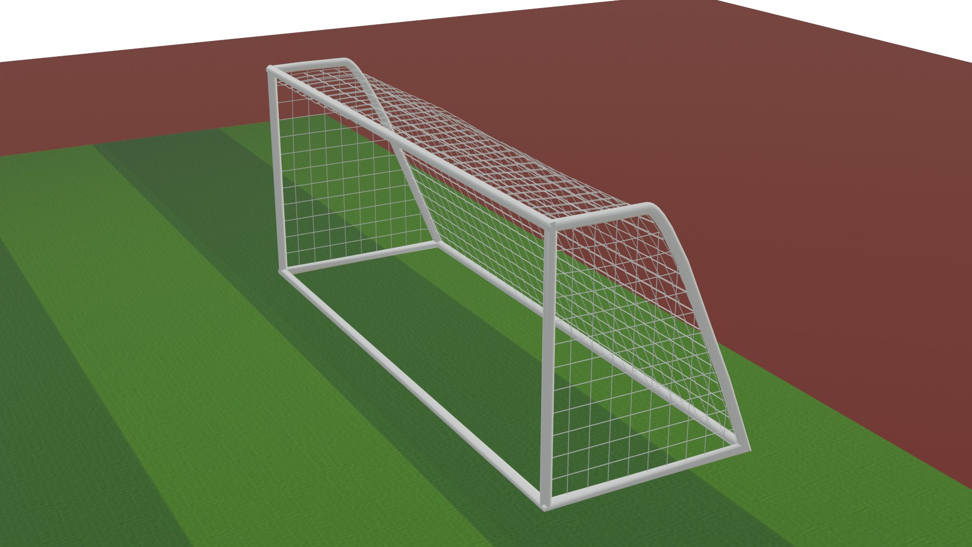 Football Goal 3D Model - TurboSquid 1880365