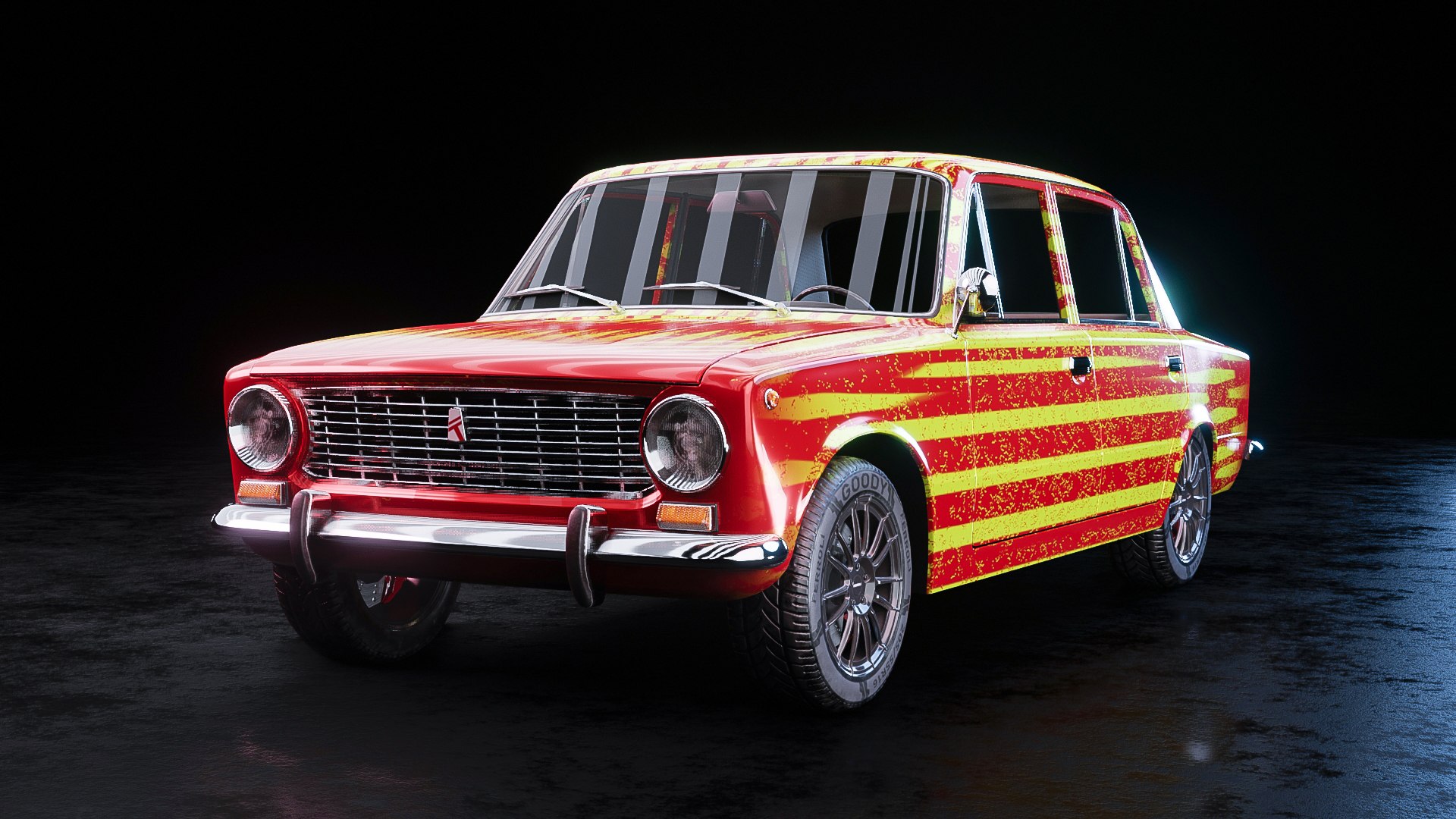 VAZ-2101 Replica 3D - TurboSquid 1718202