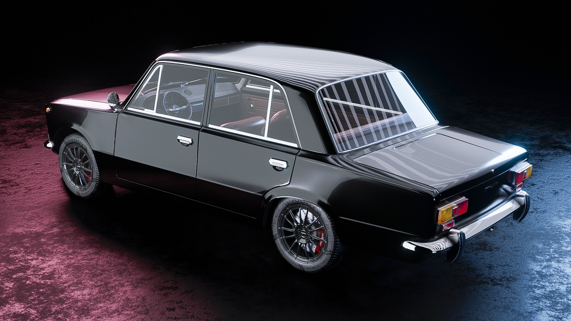 VAZ-2101 Replica 3D - TurboSquid 1718202