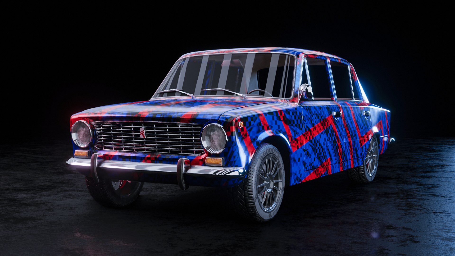 VAZ-2101 Replica 3D - TurboSquid 1718202