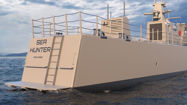 Sea hunter usv 3D model - TurboSquid 1703931