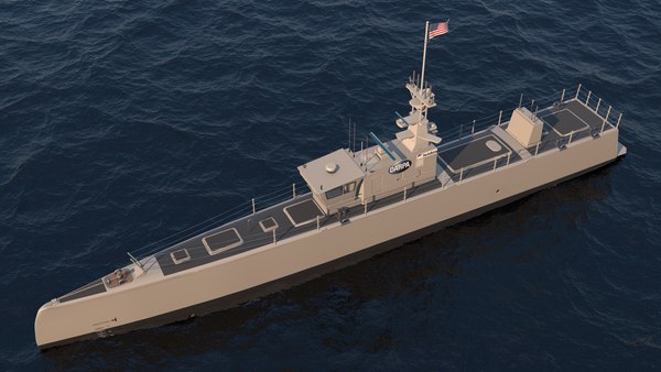 Sea hunter usv 3D model - TurboSquid 1703931