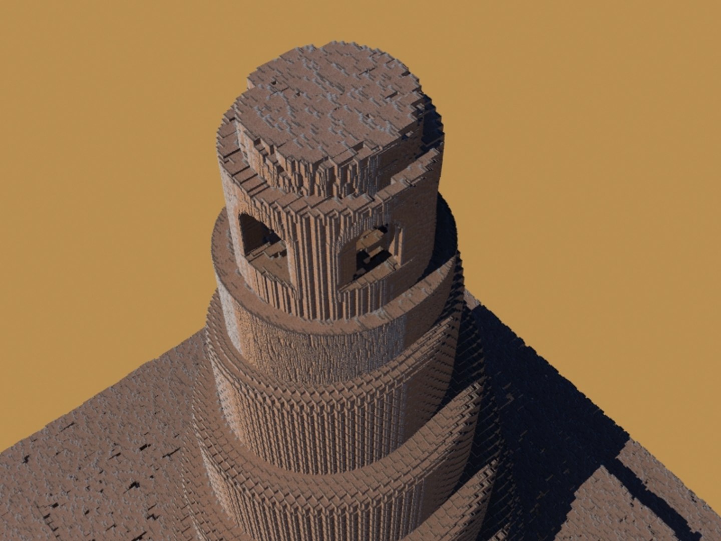 3d Model Ancient Mosque Samara Al