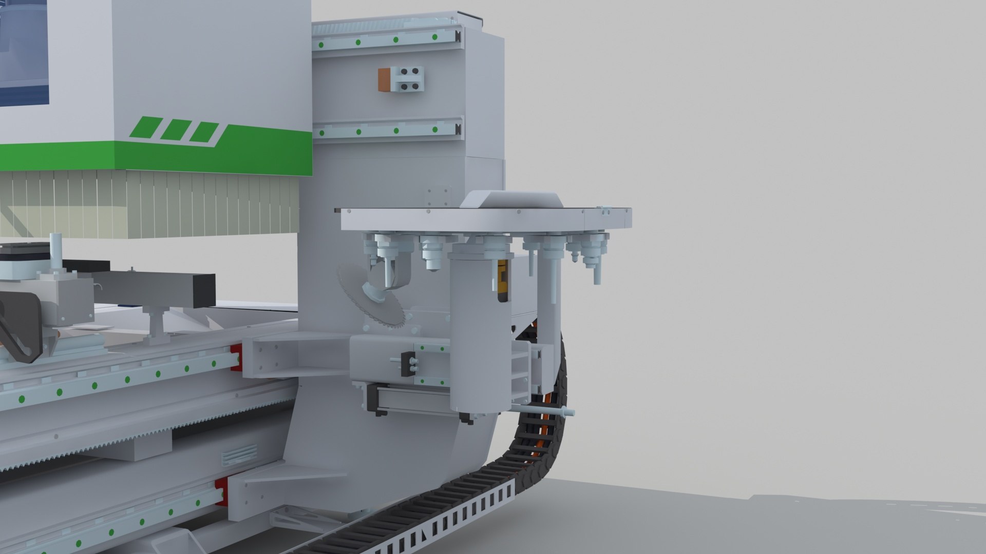 CNC Machining Center 3D Model - TurboSquid 2277590