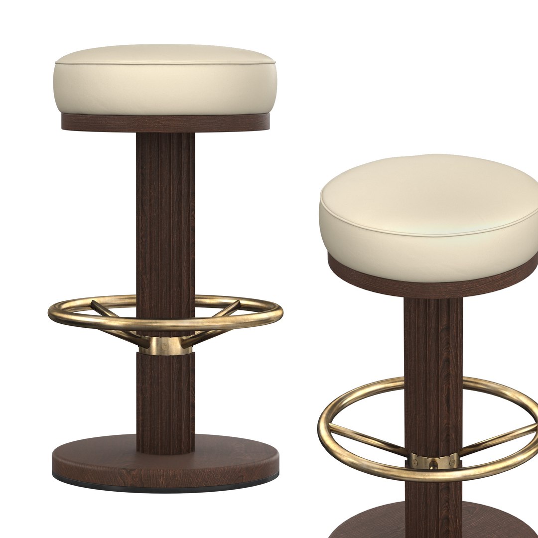 BAR007 Bar Stool 3D - TurboSquid 2187277