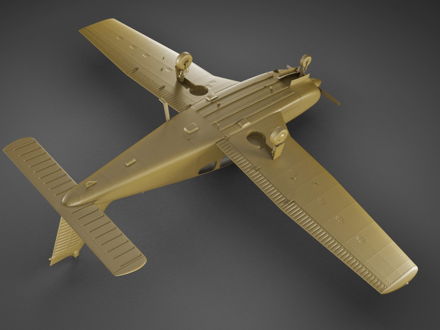 Piper Arrow Airplane 3d Max