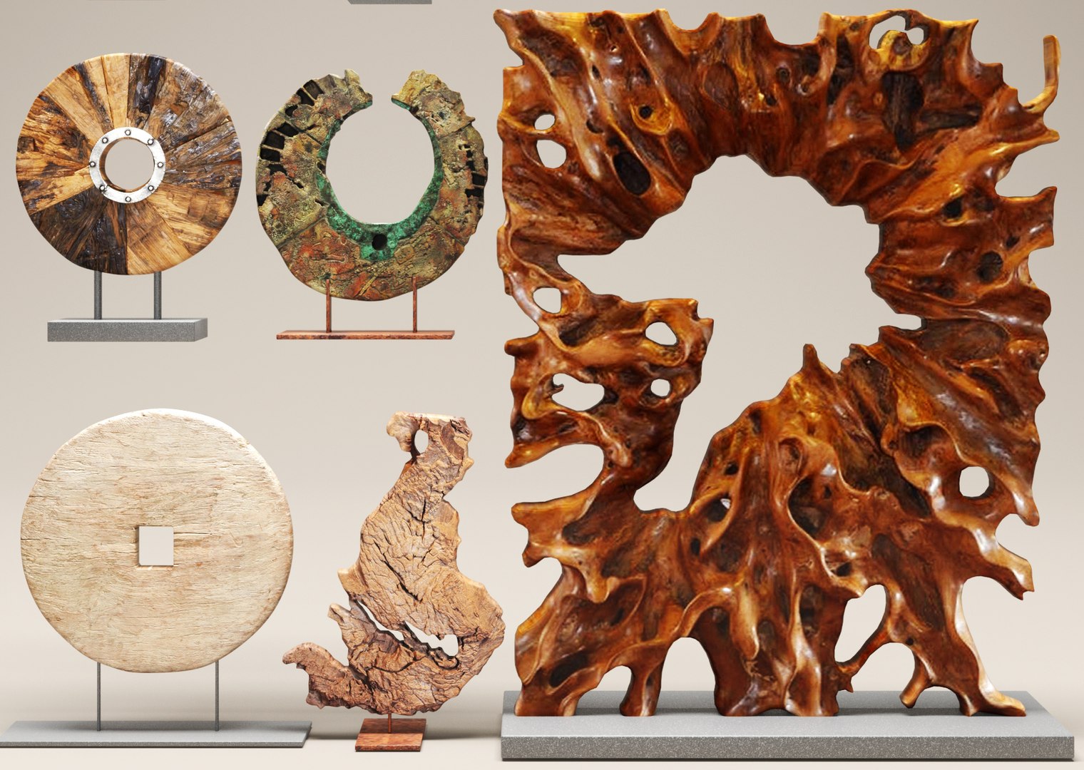 3d Model Carved Sculpture