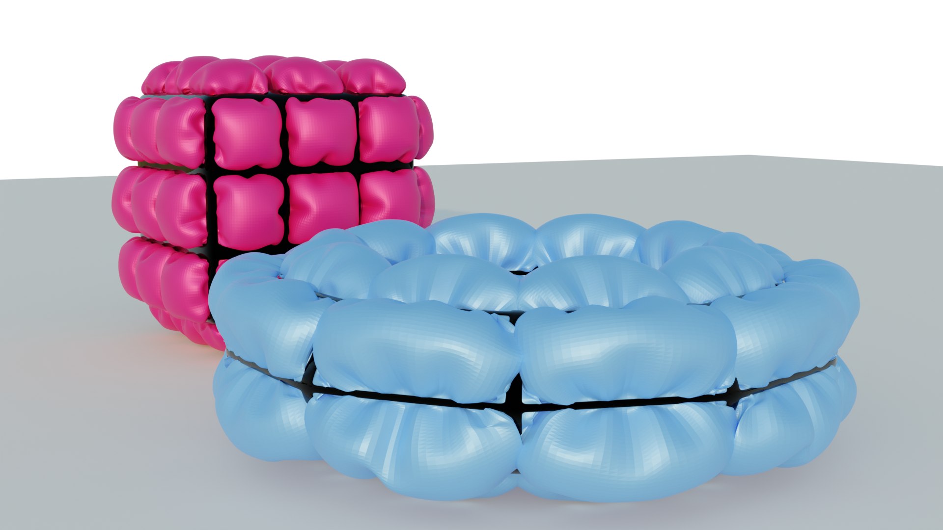 3D Geometric Inflated Toys - TurboSquid 2072619