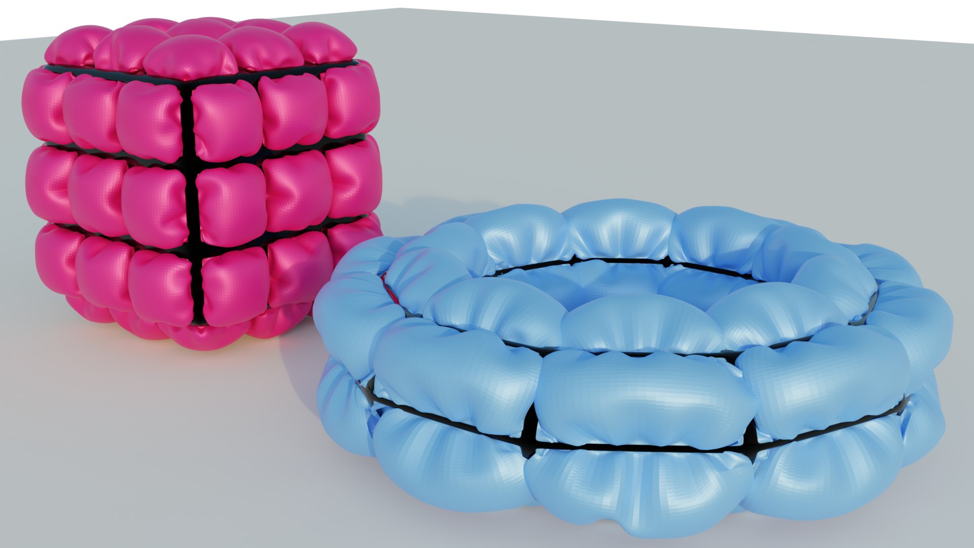 3D Geometric Inflated Toys - TurboSquid 2072619