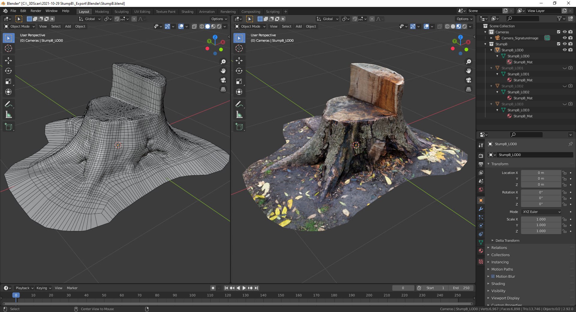 3D Tree Stump Cut Into Chair PBR Scan Retopo Model - TurboSquid 1811229