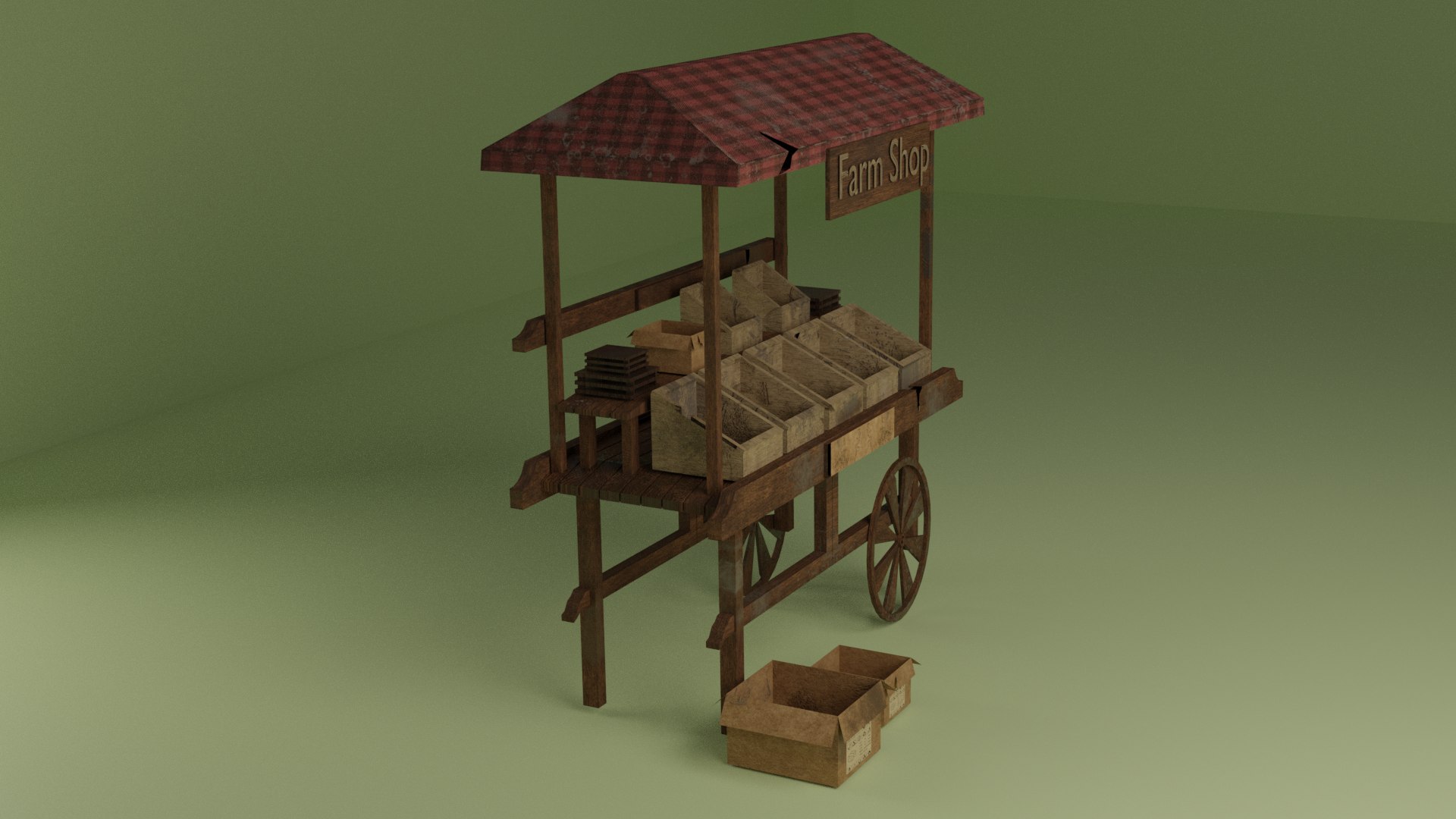 Barrow Model - TurboSquid 1711347