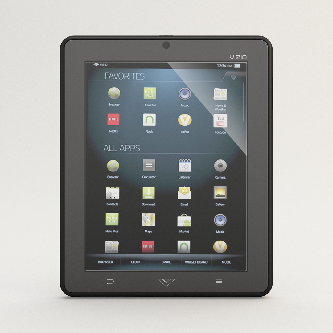 3d vizio vtab1008 tablet