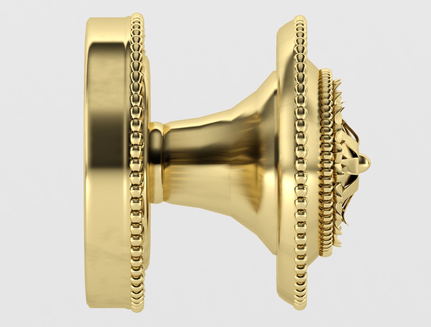 3d Brass Handle
