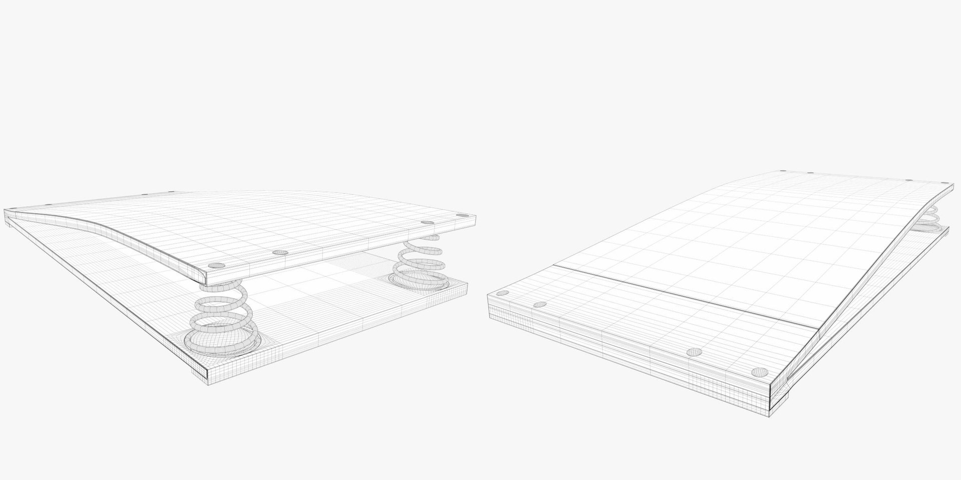 Gymnastics springboard 2 3D - TurboSquid 1923080