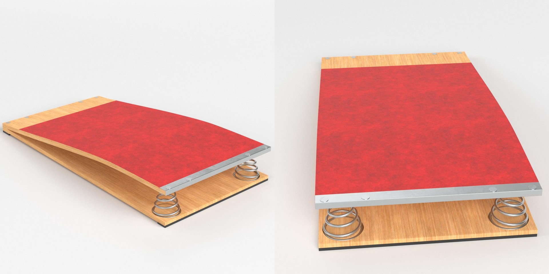 Gymnastics springboard 2 3D - TurboSquid 1923080