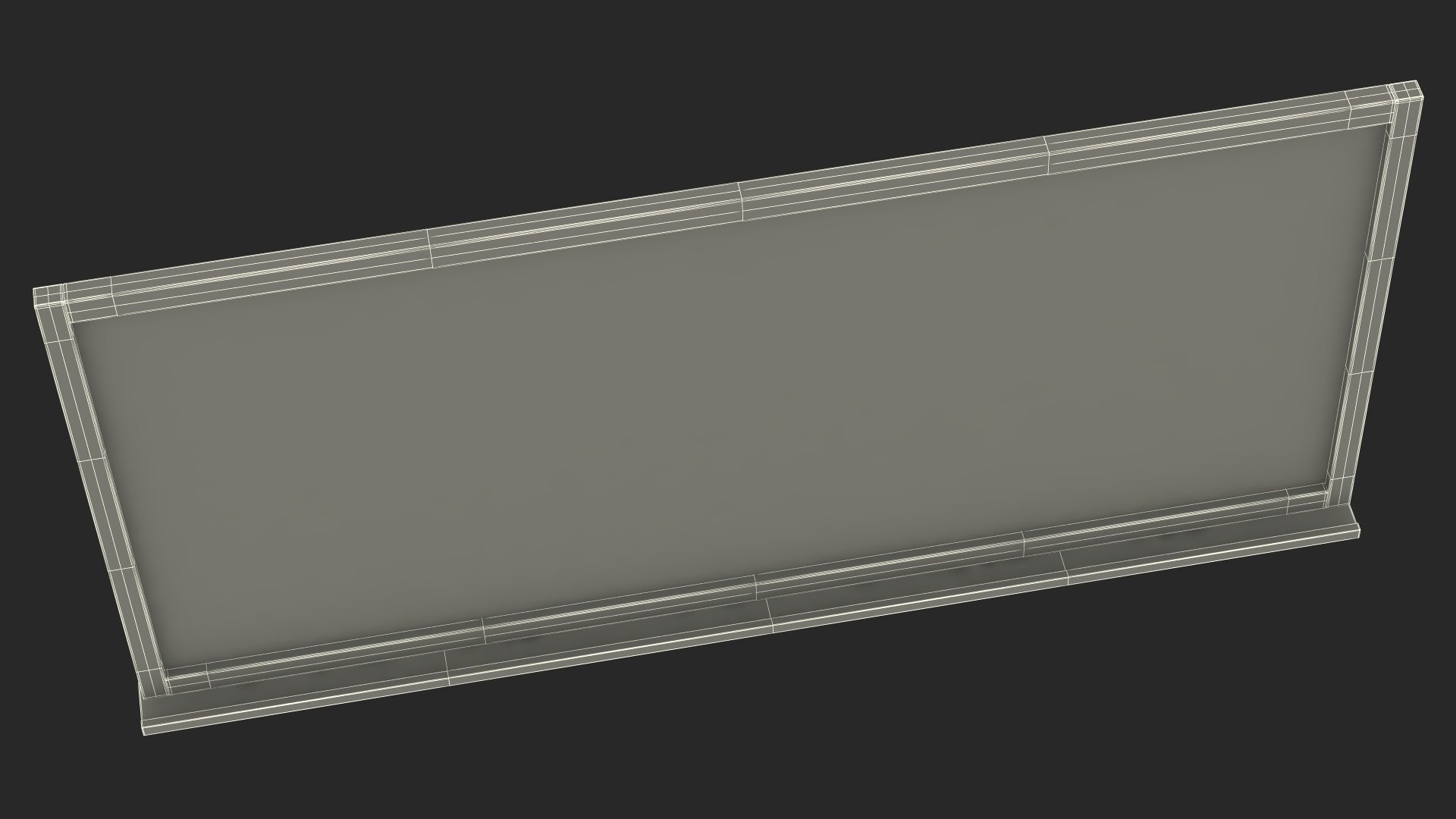 3D Classroom Board model - TurboSquid 2070456