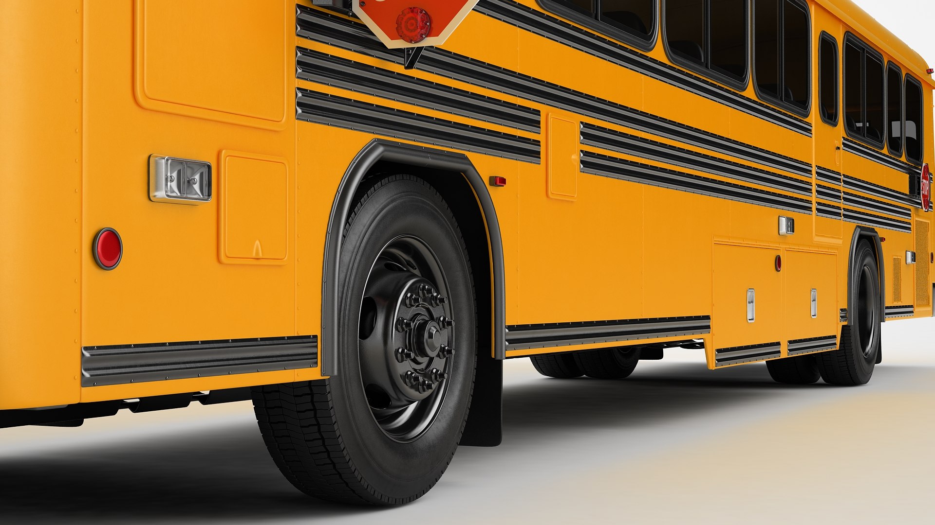 School Bus 2000 Model - TurboSquid 1595927
