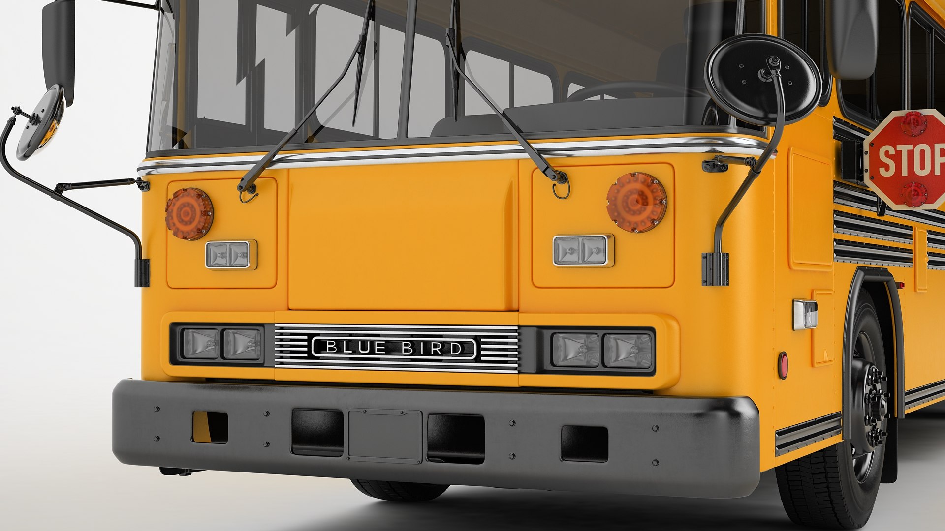 School Bus 2000 Model - TurboSquid 1595927