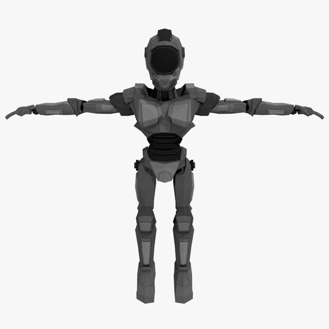 Cyborg 3D Model - TurboSquid 1351149