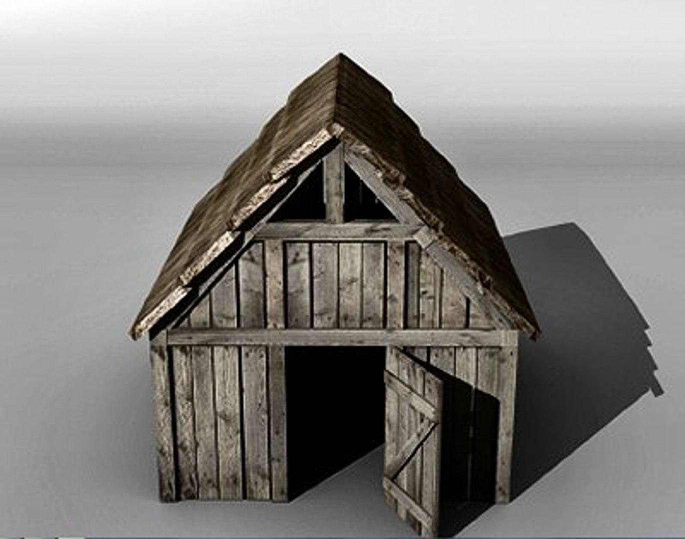 Medieval Stable 3d 3ds
