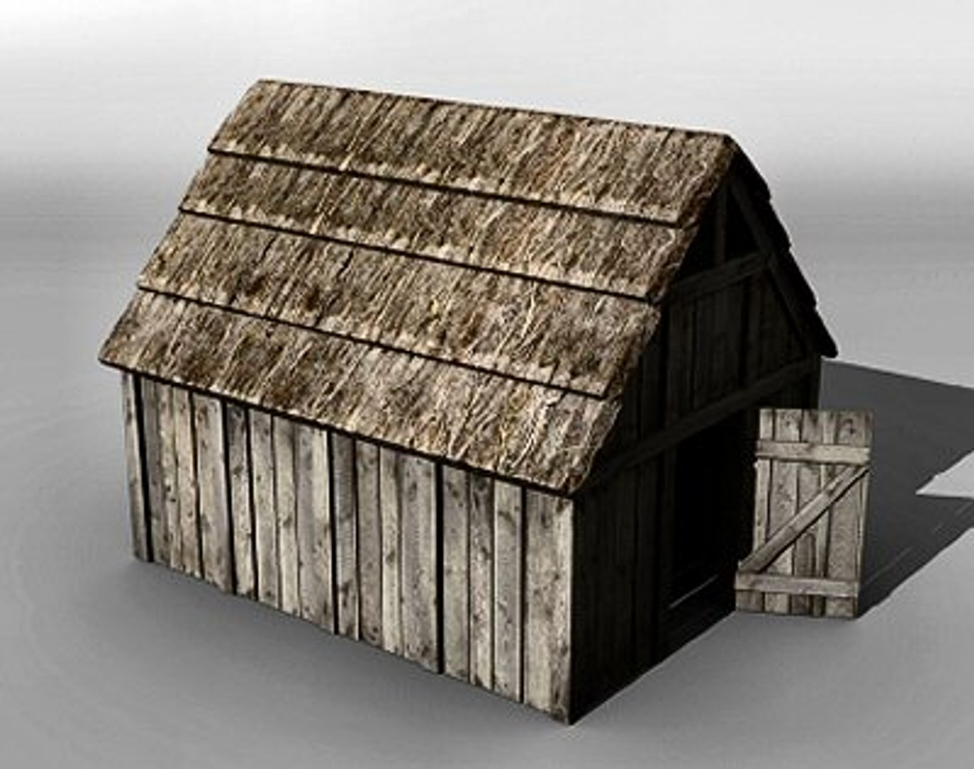 Medieval Stable 3d 3ds