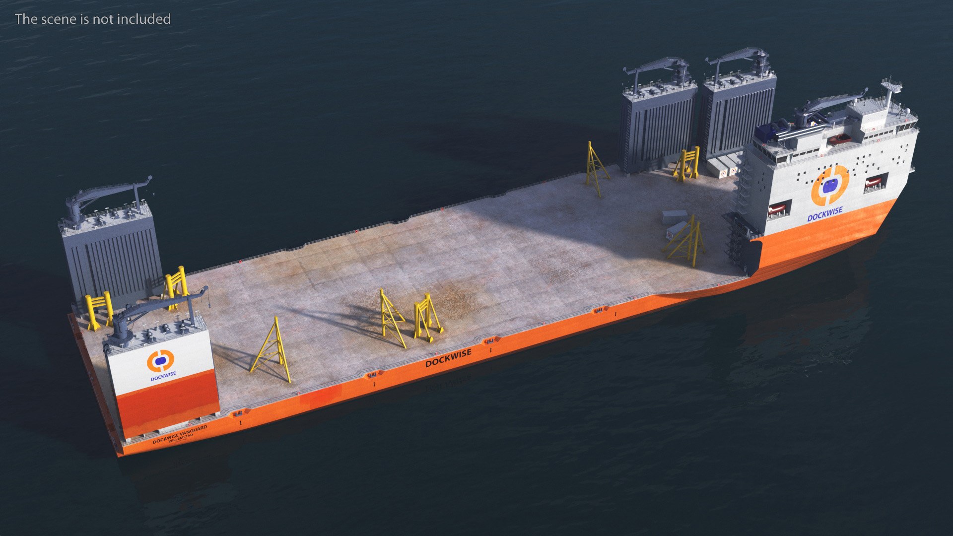 BOKA Vanguard Heavy Lift Ship Underwater 3D - TurboSquid 2391438