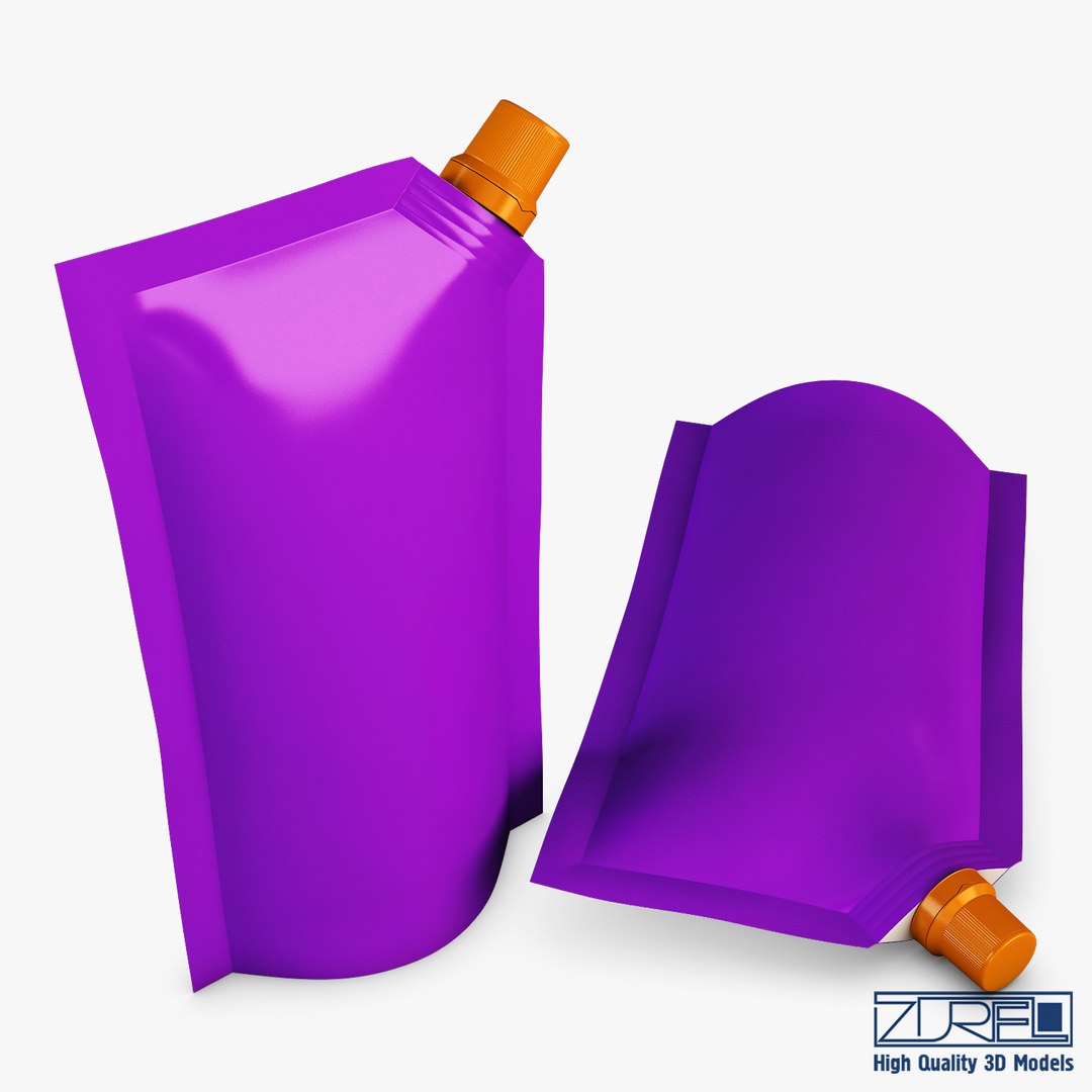 3D Doypack Packaging V 3 - TurboSquid 1222188
