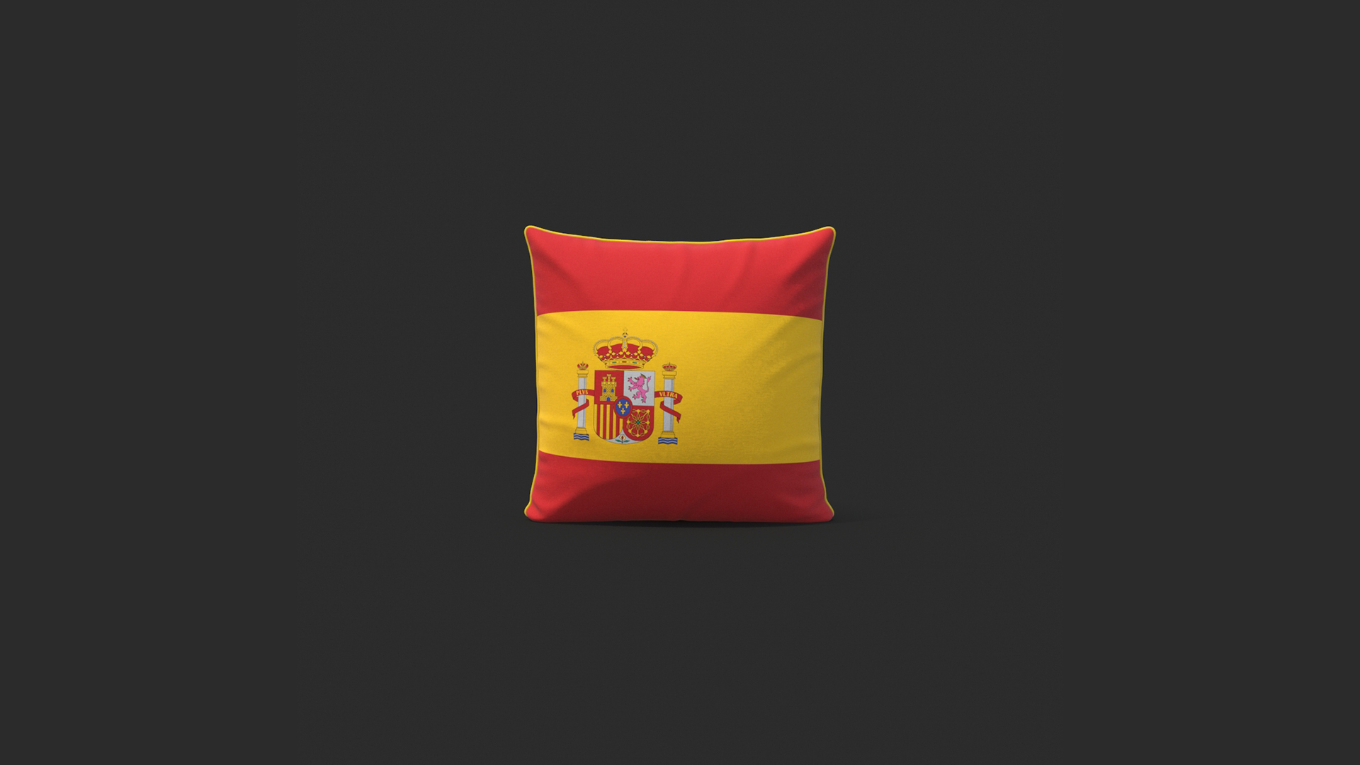 3D Spain Flag Pillow - TurboSquid 2055226