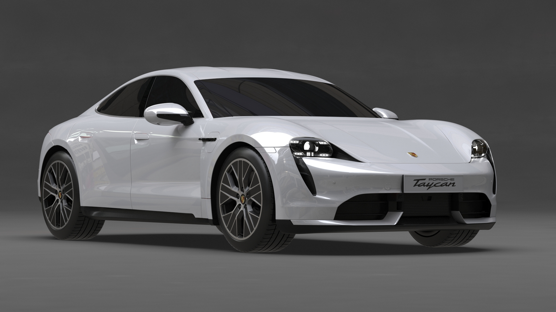 Porsche e 2020 model - TurboSquid 1454945