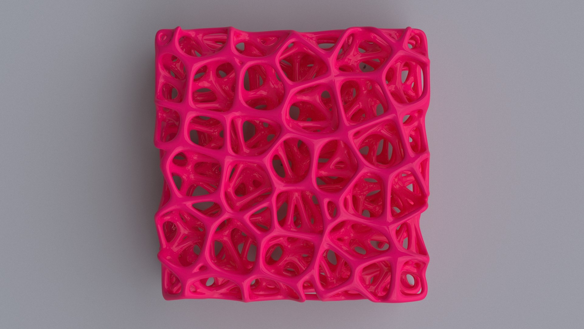 Parametric Voronoi-02 Organic Cube Pavilion 3D Model - TurboSquid 2424086