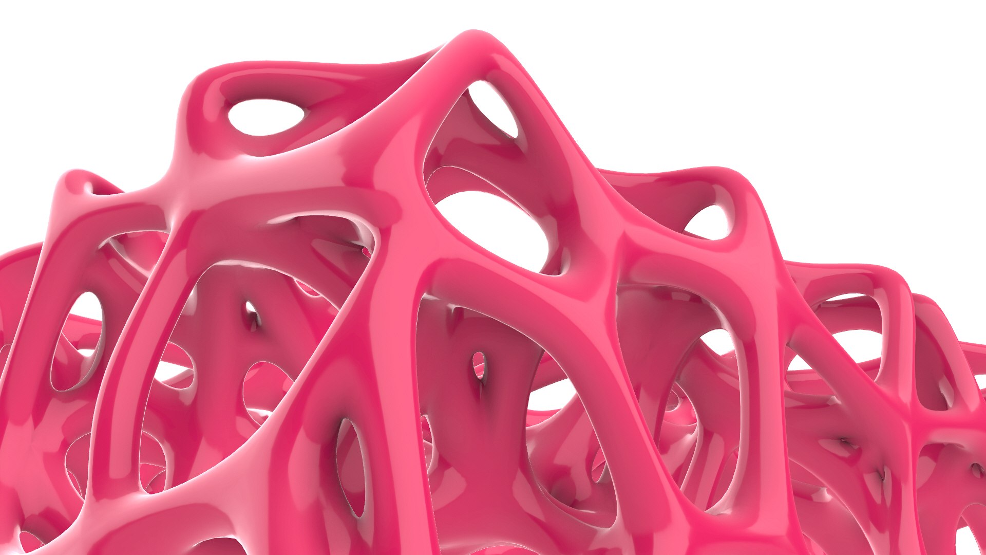 Parametric Voronoi-02 Organic Cube Pavilion 3D Model - TurboSquid 2424086