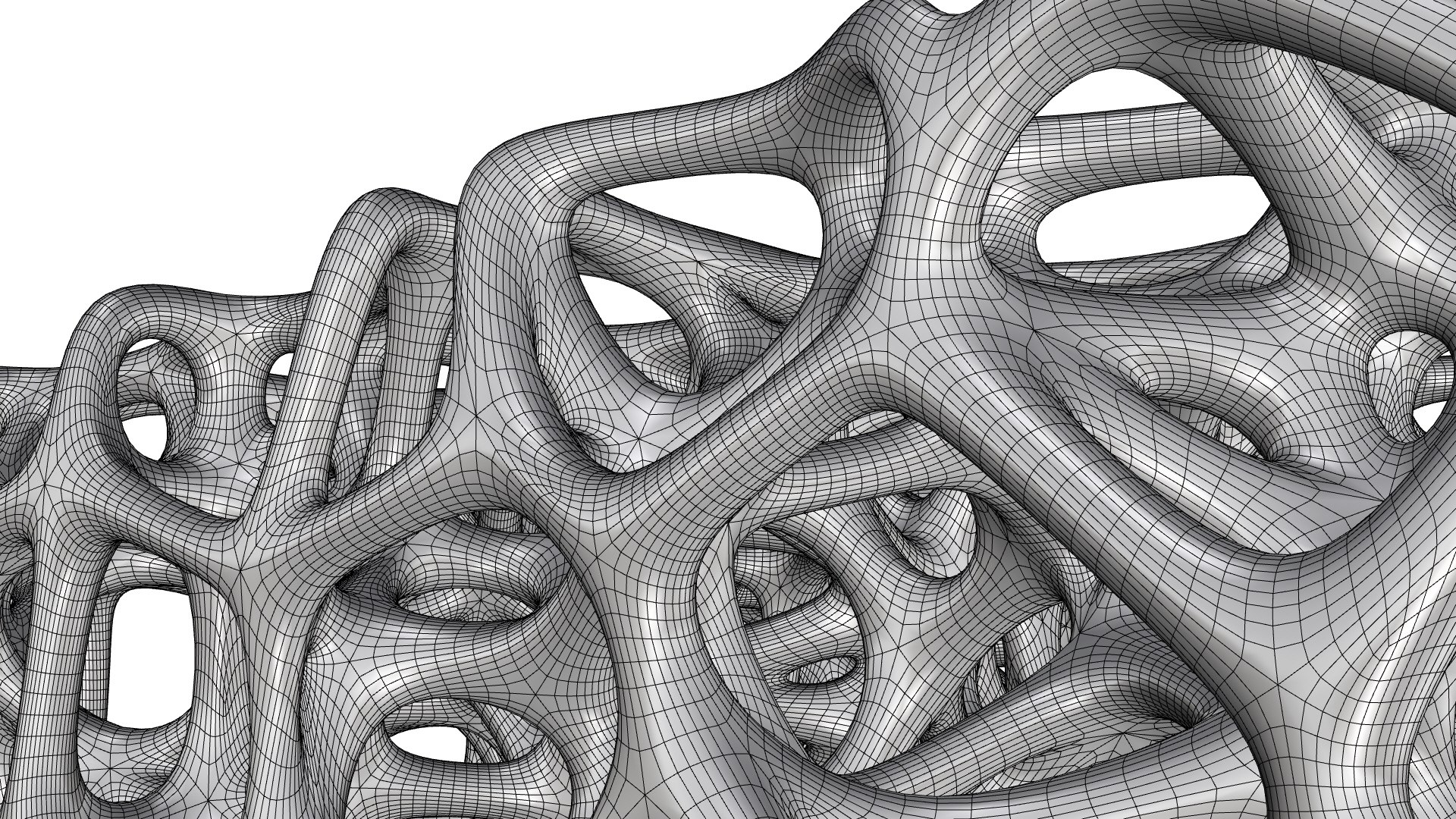 Parametric Voronoi-02 Organic Cube Pavilion 3D Model - TurboSquid 2424086