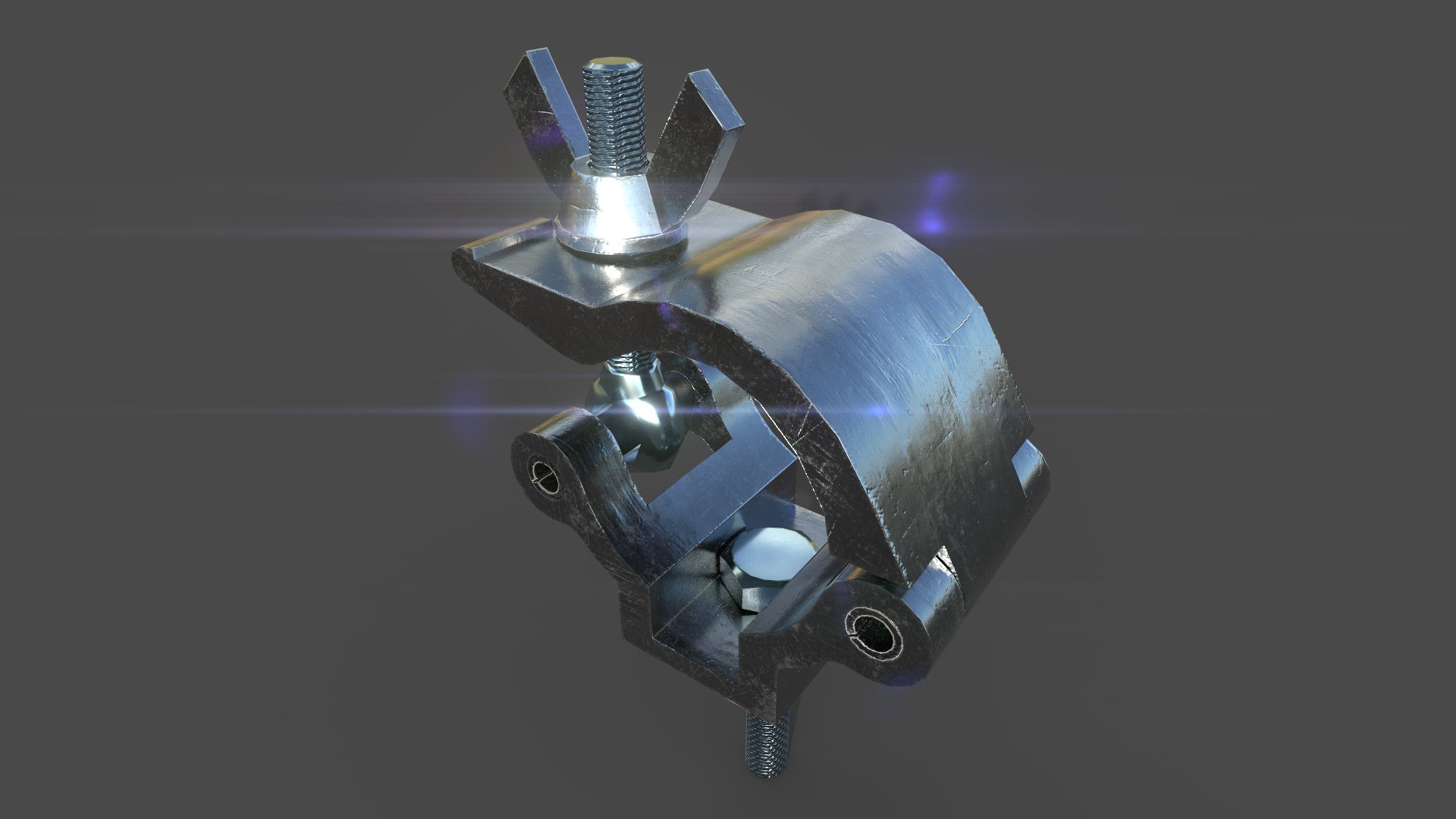 Truss Clamp 3D Model - TurboSquid 1516187