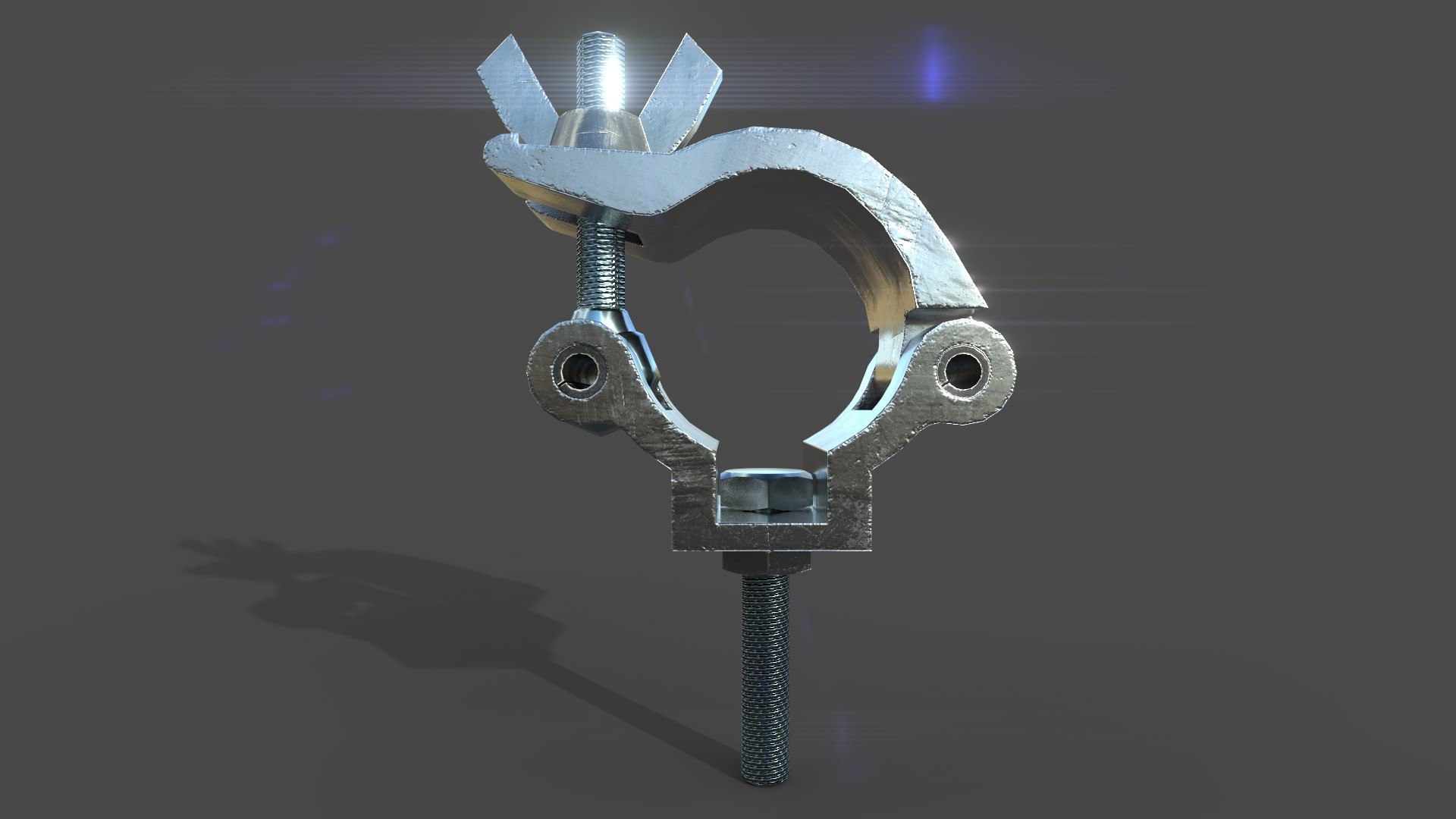 Truss Clamp 3D Model - TurboSquid 1516187