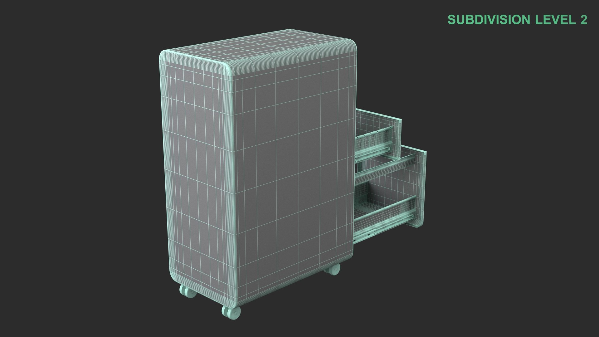 3D File Cabinet(2) Model - TurboSquid 2336546