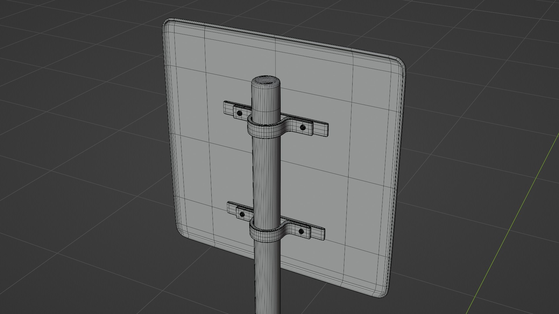 3D Traffic Sign Left Arrow Model - TurboSquid 2143869