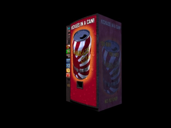 soda machine 3d model